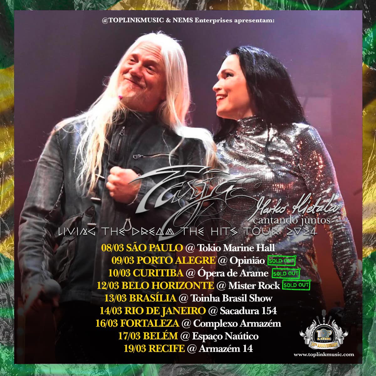 Marko Hietala (Finland) - Left On Mars (ft. Tarja Turunen) (single ...