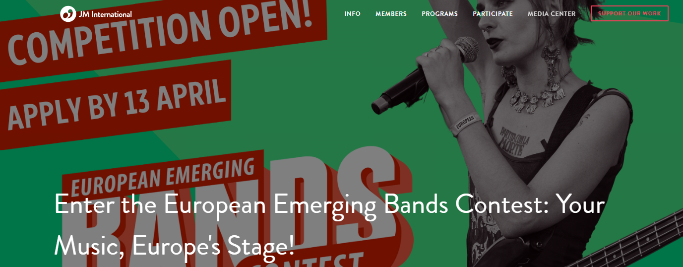 News – European emerging bands contest, Strasbourg, June 2025 - Nordic ...